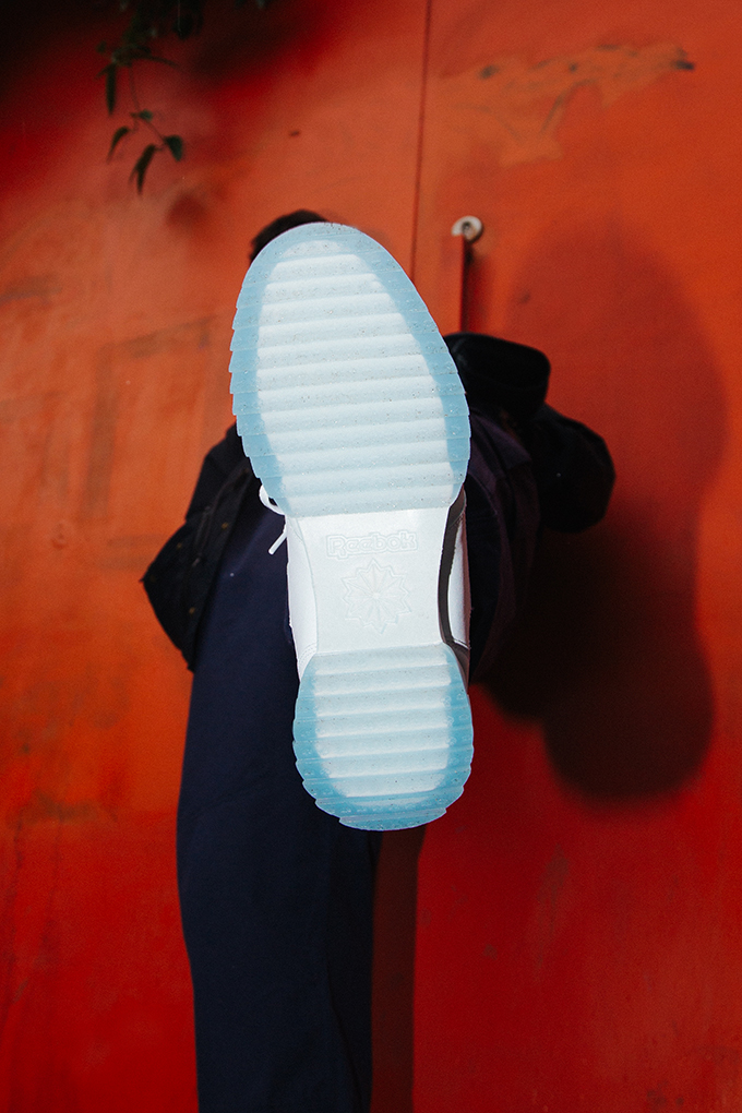 Reebok Workout Clean Ripple Ice: On-Foot Shots - The Drop Date