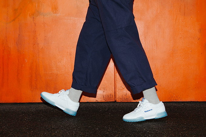 Reebok Workout Clean Ripple Ice: On-Foot Shots - The Drop Date