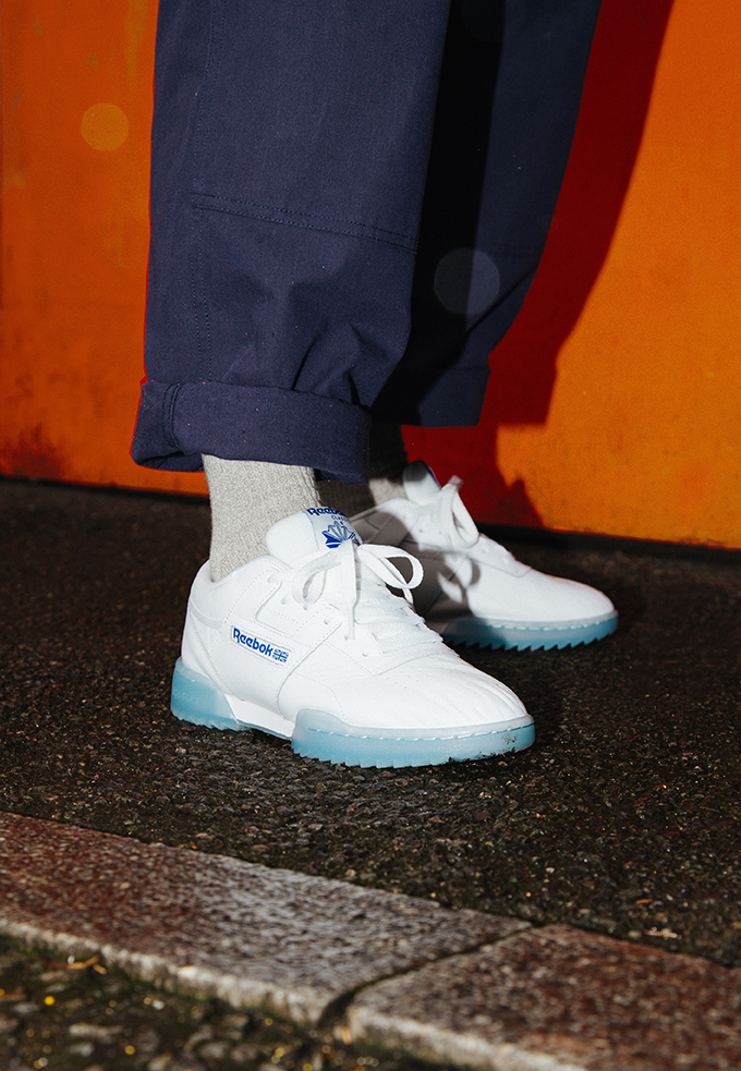 Reebok Workout Clean Ripple Ice: On-Foot Shots - The Drop Date