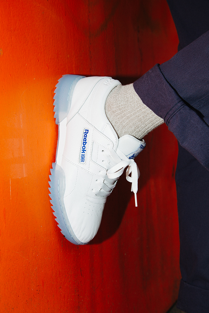 Reebok Workout Clean Ripple Ice: On-Foot Shots - The Drop Date