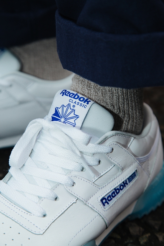 Reebok Workout Clean Ripple Ice: On-Foot Shots - The Drop Date