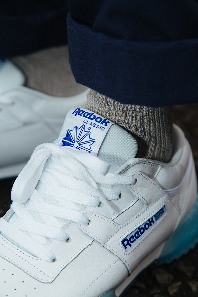 Reebok Workout Clean Ripple Ice: On-Foot Shots - The Drop Date