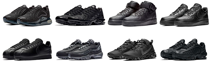 Nike Triple Black Round-Up - The Drop Date