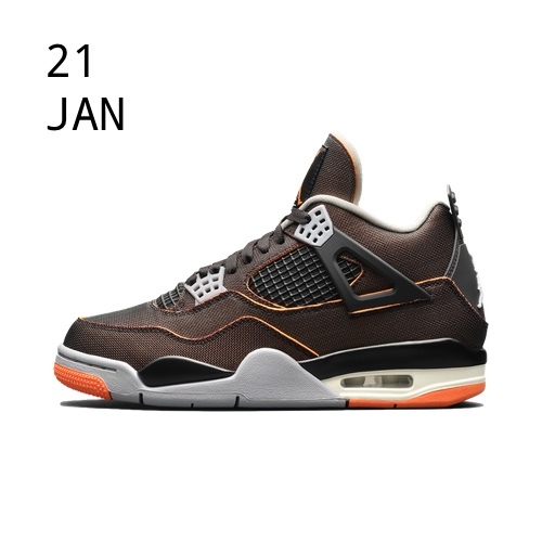 NIKE WMNS AIR JORDAN 4 RETRO - STARFISH - AVAILABLE NOW - The Drop Date