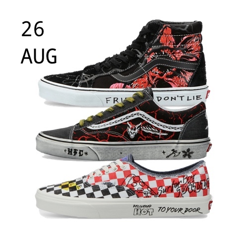 Vans x Stranger Things Collection - Available Now - The Drop Date