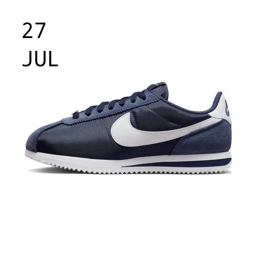 Nike Cortez Midnight Navy - available now - The Drop Date