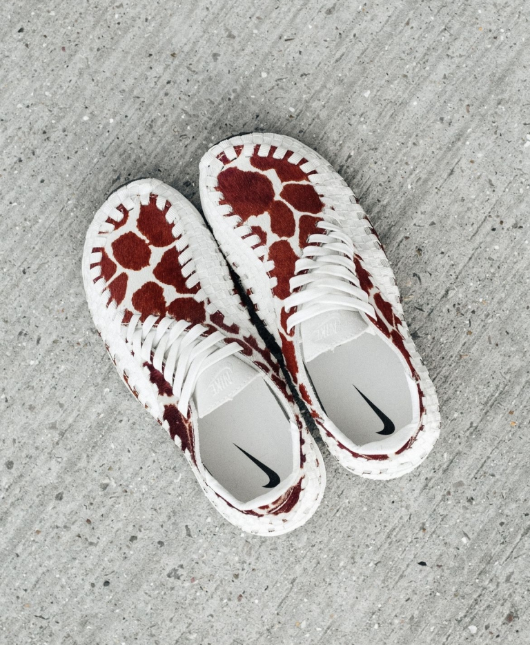 The Nike Air Footscape Woven Cow Print Is Making Moo-ves - The Drop Date
