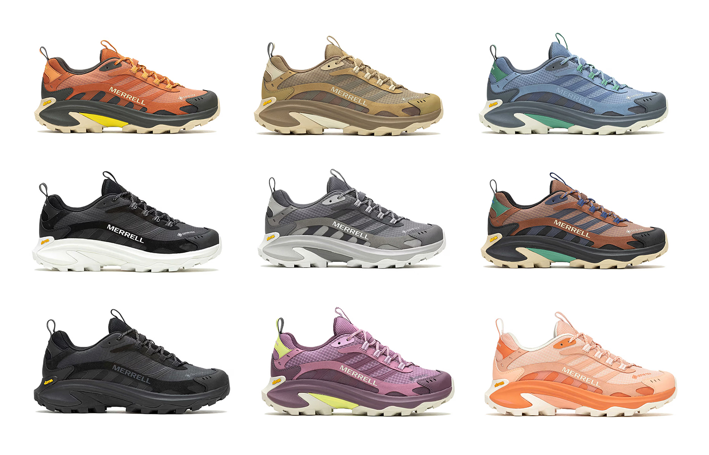 The Merrell Moab Speed 2 GORE-TEX Debuts in 14 Colourways - The Drop Date
