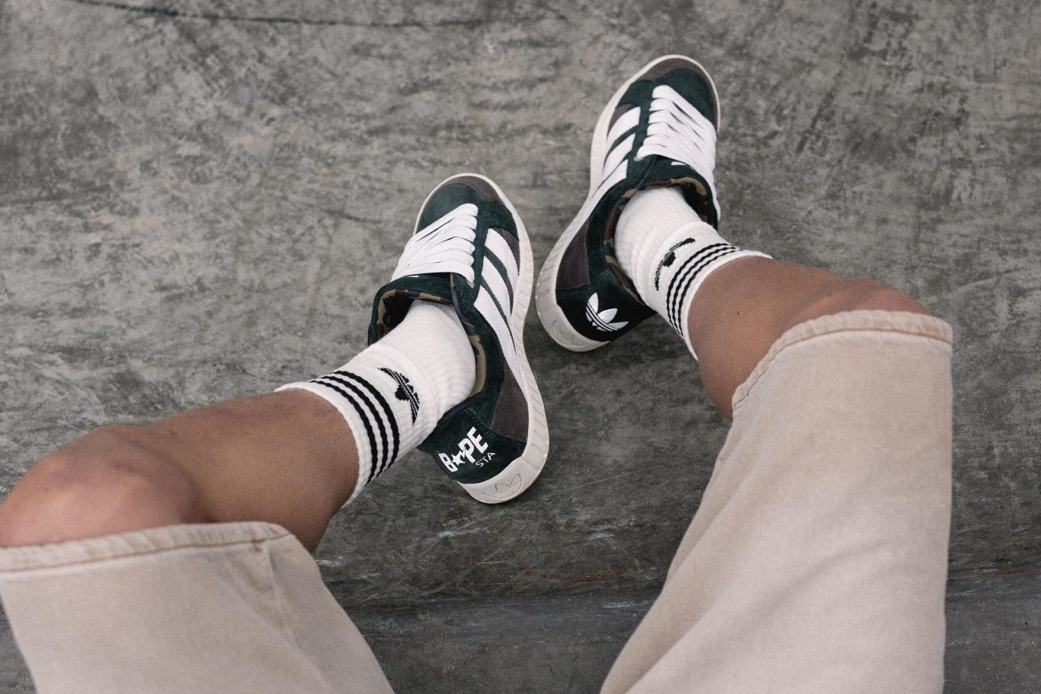 BAPE and adidas Reimagine the NRTN Silhouette - The Drop Date