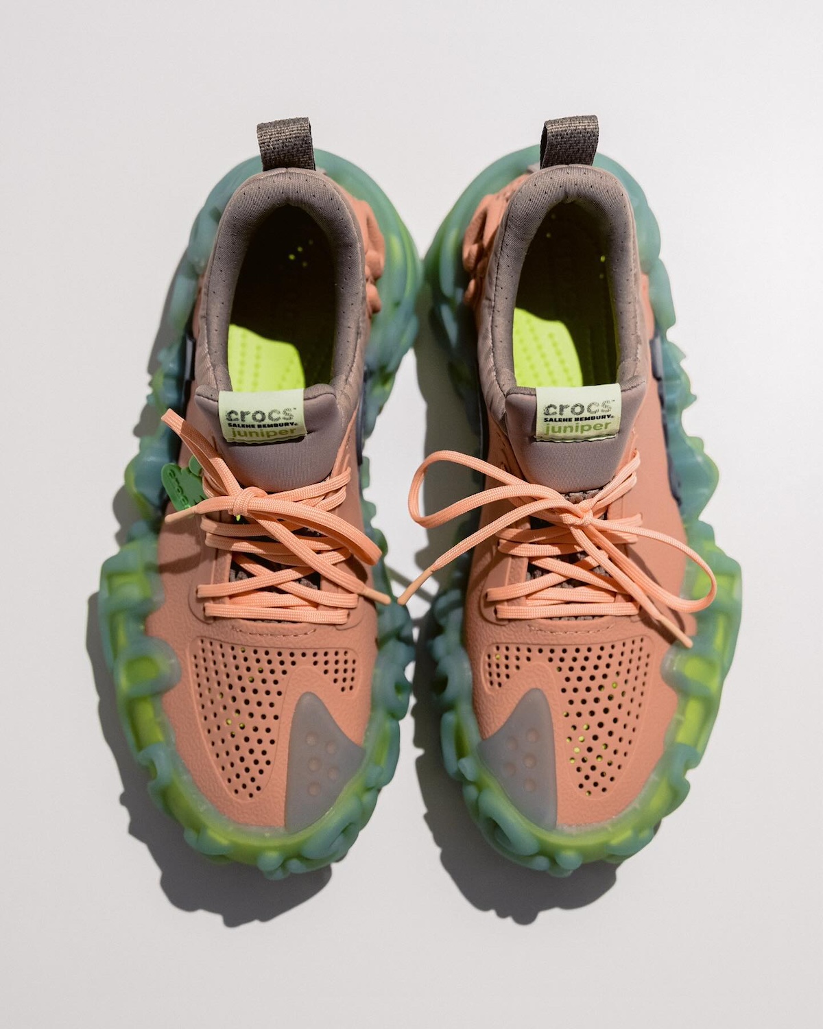 Salehe Bembury Co-Signs First-Ever Crocs Sneaker, Pollex Juniper - The ...