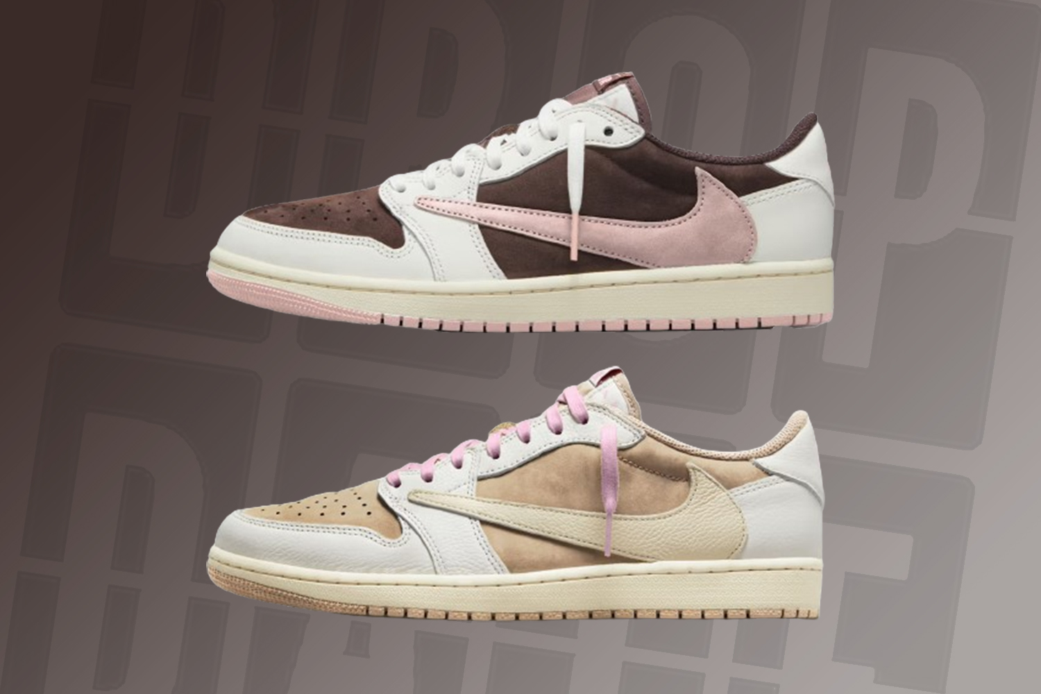 Travis Scott's Air Jordan 1 Low 'Pink Pack' Set to Drop in 2025 - The ...