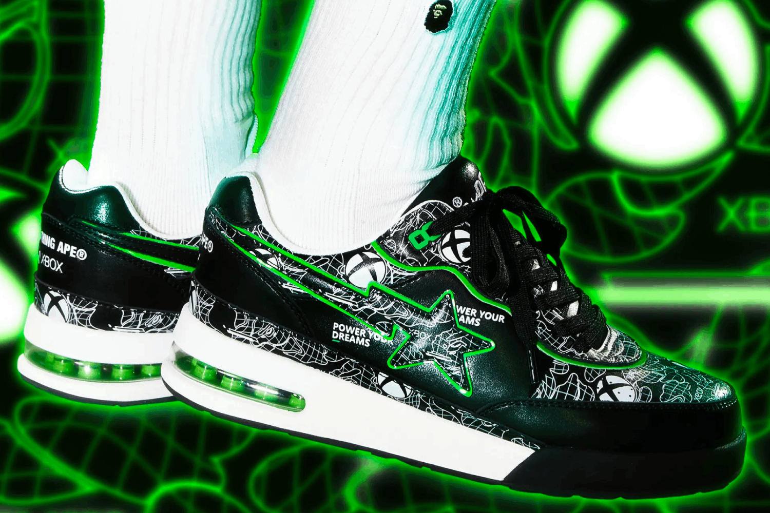 BAPE and Xbox Reunite for a Fresh Collection - The Drop Date