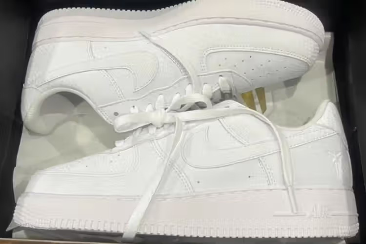 The Mamba Mentality Meets a Classic: Nike AF1 'Triple White' - The Drop ...