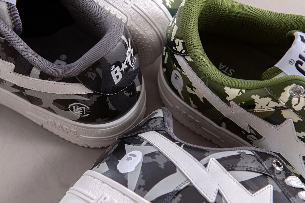 CLOT and BAPE Reunite for a Graphic Take on the BAPE STA - The Drop Date